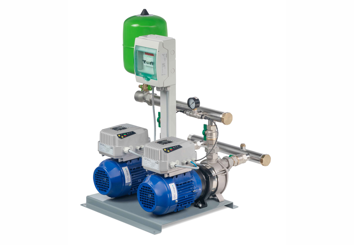 New cost-effective pressure booster system